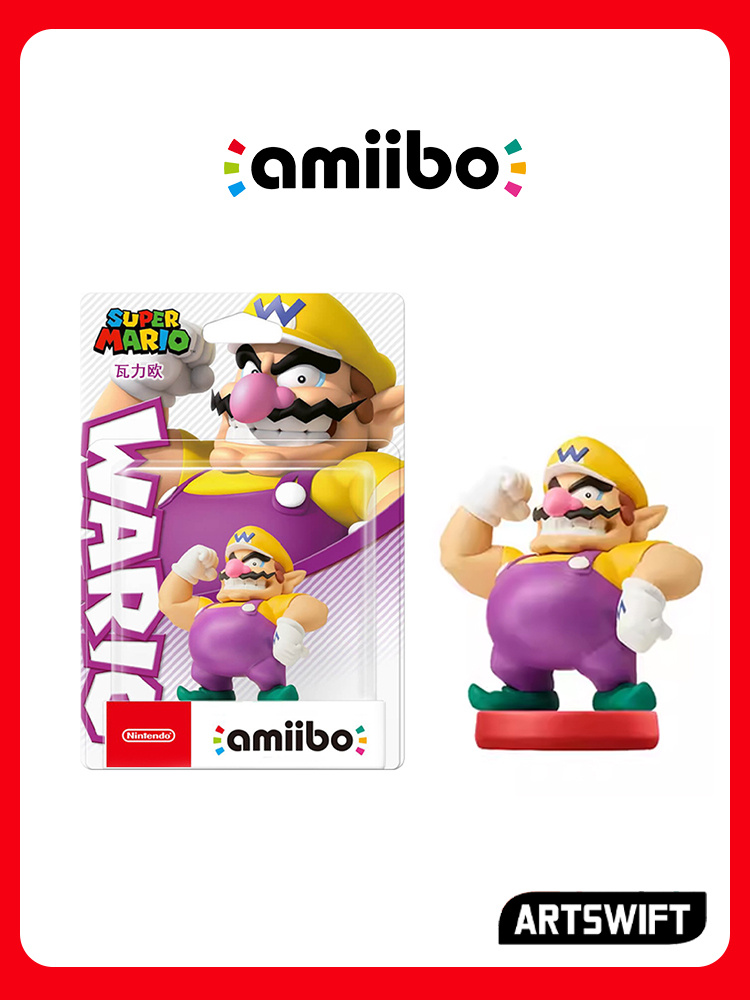 Nintendo amiibo Фигурка Варио / Wario (Super Mario Collection) Asian ...