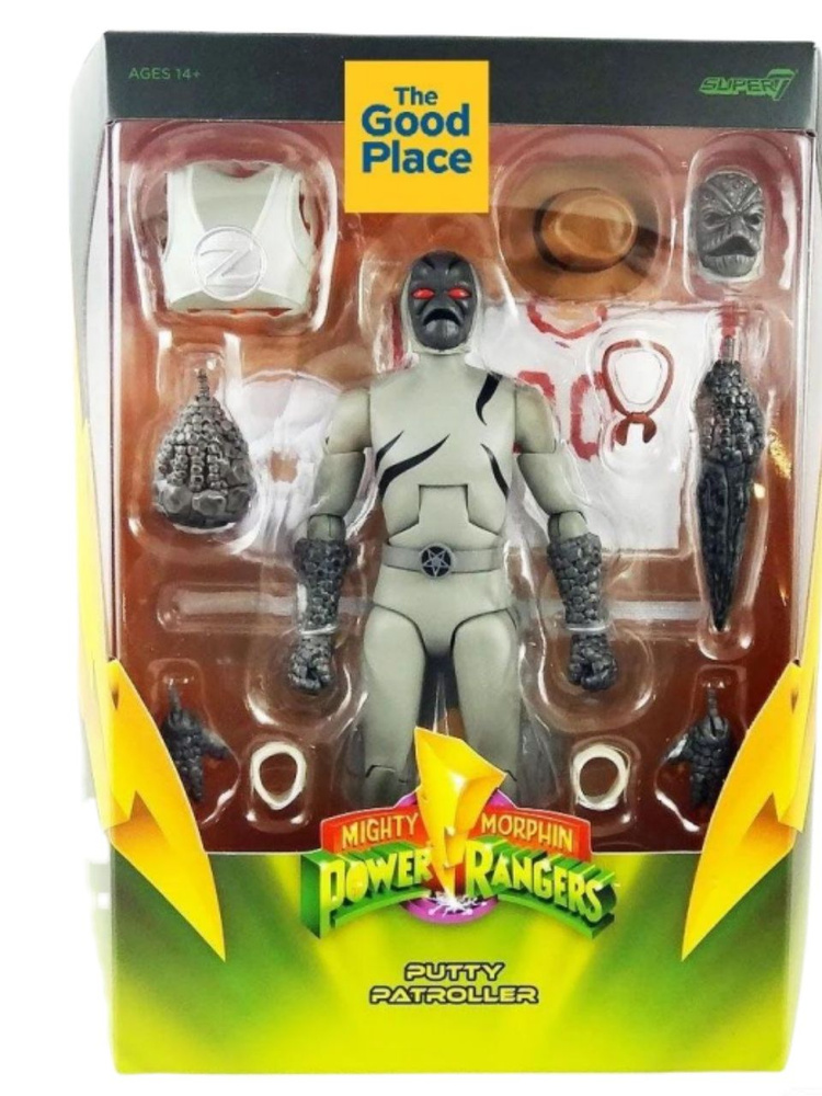 Экшн-кукла SUPER7 ULTIMATES! Power Rangers Putty Patroller 7-inch ...