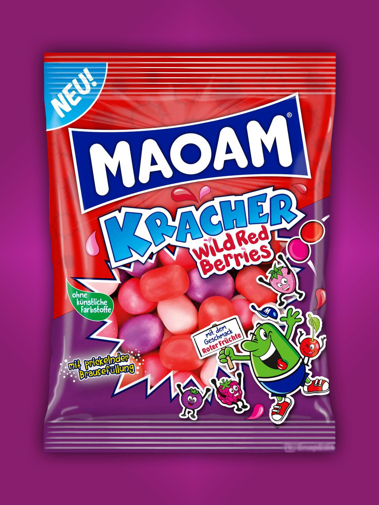 Конфеты HARIBO MAOAM Wild Red Berries 200г Германия купить на OZON по ...