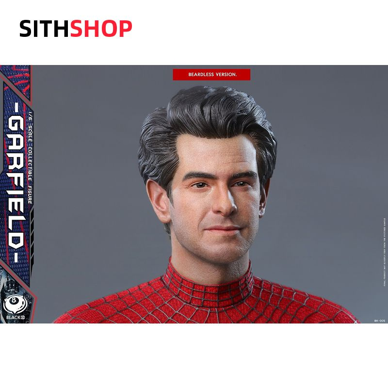 Фигурка BLACK 8 STUDIO BK-005A Andrew Garfield Spider-Man Beardless Ver ...