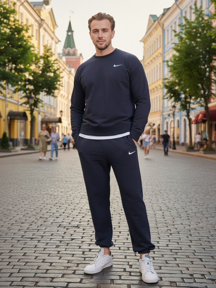 Костюм спортивный VG CLOTHES, мужской, Россия, оверсайз, хлопок ...