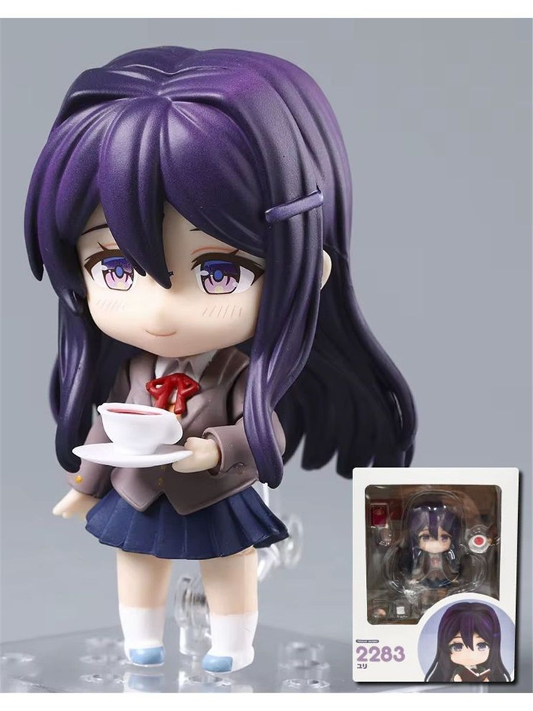 Фигурка Литературный клуб Доки Доки Юри / Doki Doki Literature Club Yuri (10см) 2283 купить на ...