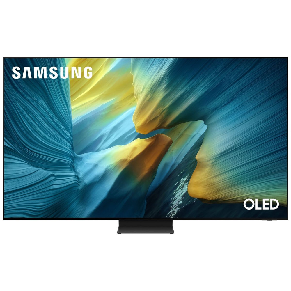 Samsung Телевизор QE77S95FAUXRU 77" 4K UHD, черный купить на OZON по низкой цене (3147472024)