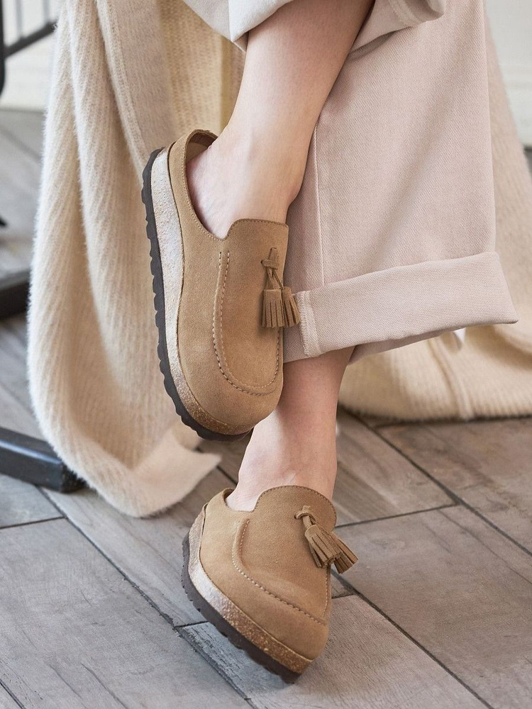 Сабо Женский, Девочки Ortmann Замша натуральная H, размер 37 Германия Да купить c доставкой на ...