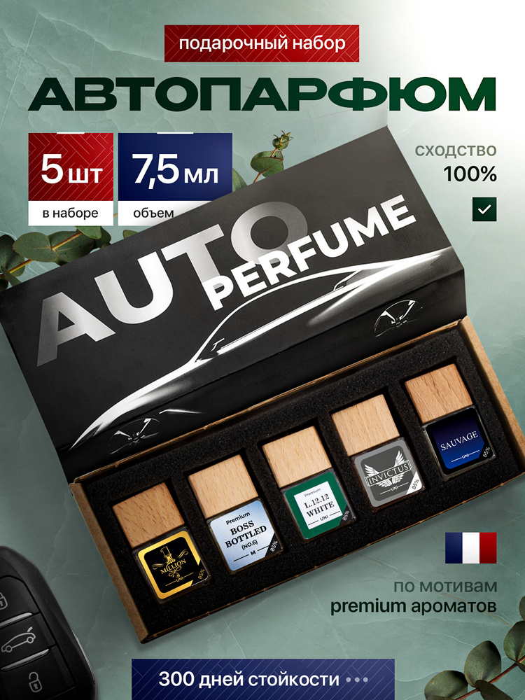 Ароматизатор для автомобиля 5 шт_Present Co. купить на OZON по низкой ...