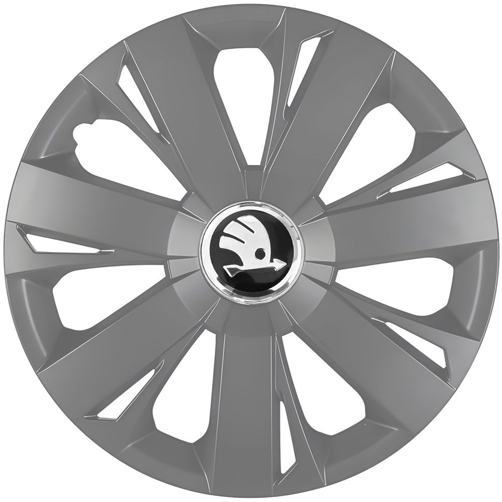 Колпаки на колёсные диски Skoda диаметром 60 мм из АБС-пластика купить на OZON по низкой цене ...