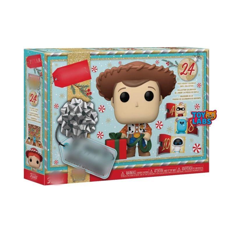 Адвент-календарь 2024, 24 слепых бокса, коллекционные фигурки, 10 тематик (Покемон, Человек-паук ...