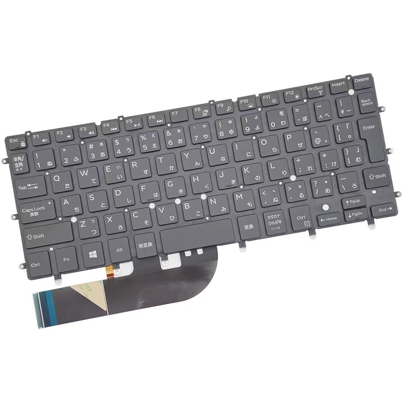 JP Layout Backlight Подсветленная клавиатура для Dell XPS 13 9343 9350 ...