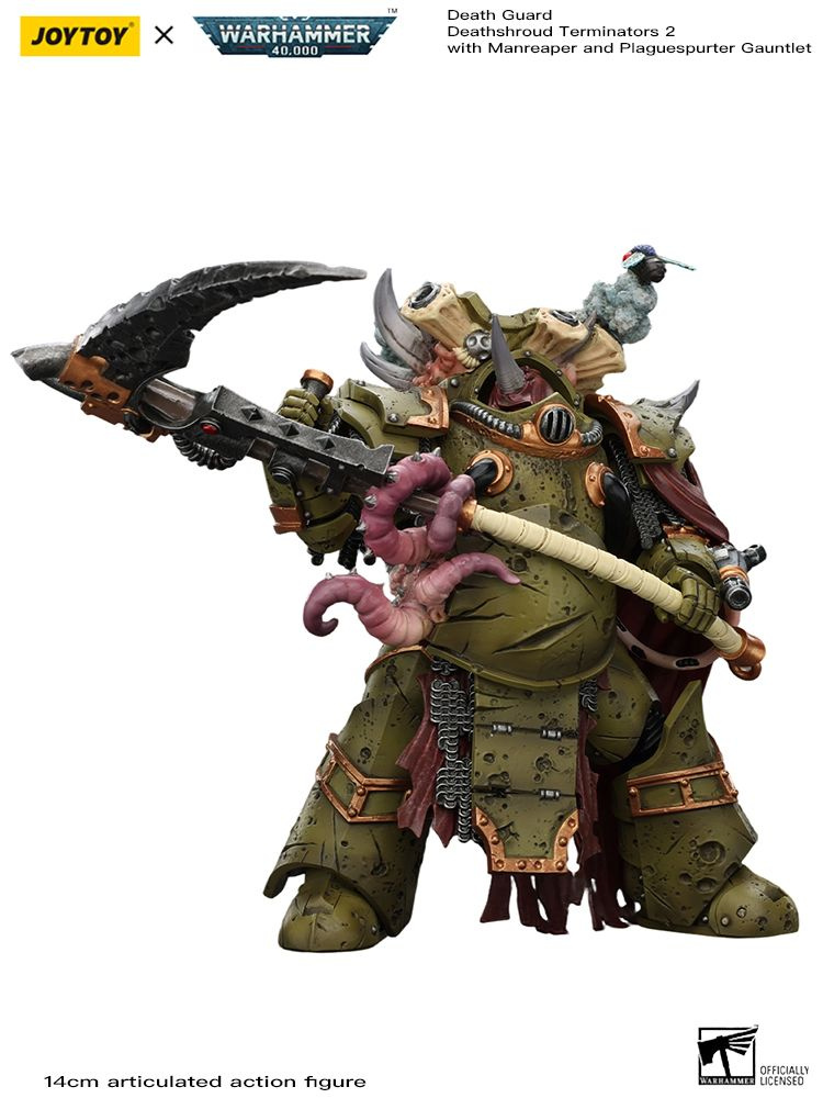 JOYTOY Warhammer 40K 1/18 Death Guard Deathshroud Terminators Подвижная ...