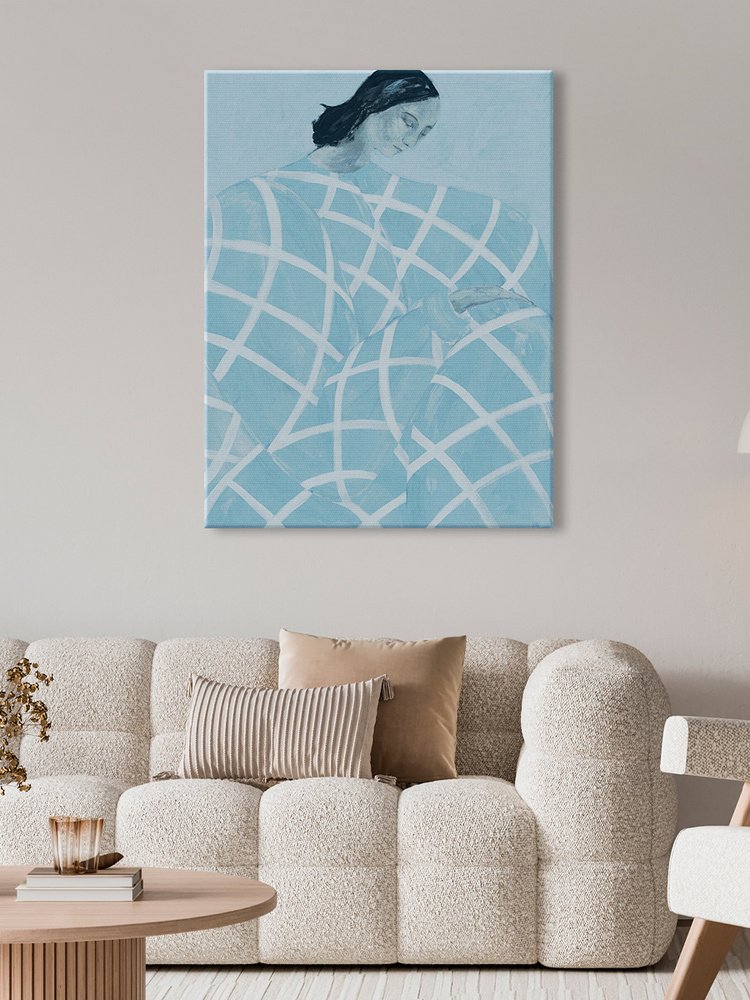 Картина на холсте для интерьера - Абстракция минимализм София Линд (4 ...