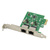 2 порта RJ45 PCIe X1 Dual Gigabit Realtek 8111F+ ASM1082E Чипсет Фильтр ...