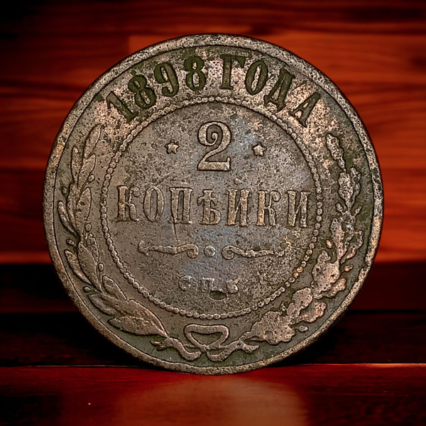 Монета Российской Империи 3 копейки 1898 года, СПБ. Николай II купить на OZON по низкой цене ...