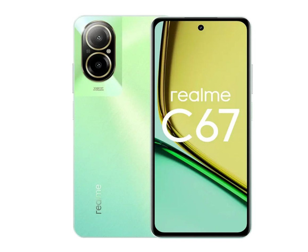 Смартфон realme C67 RMX3890 128 ГБ 6 ГБ Зеленый 6.72 IPS RMX3890 купить ...