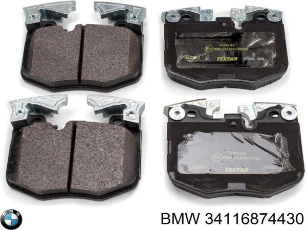 Тормозные колодки передние ориг BMW X3 G01 X4 G02 X5 G05 X7 G07 ...