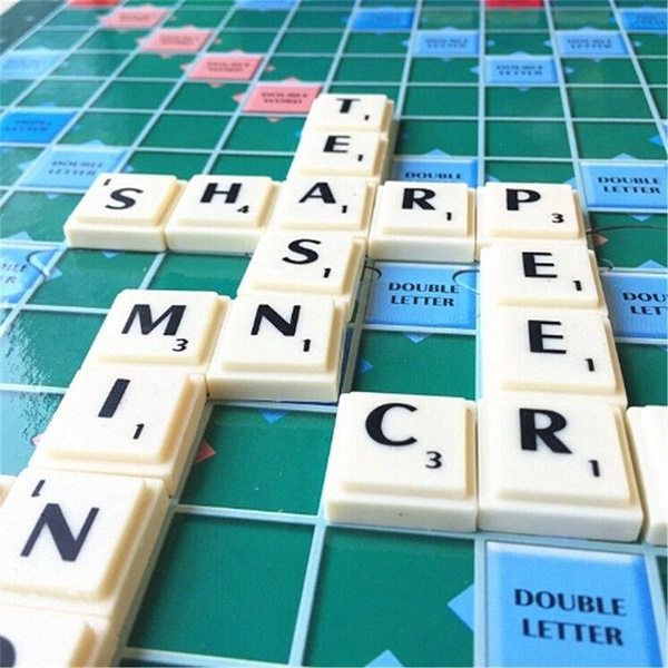 Scrabble English Crossword Puzzles Board Game настольная игра купить на ...