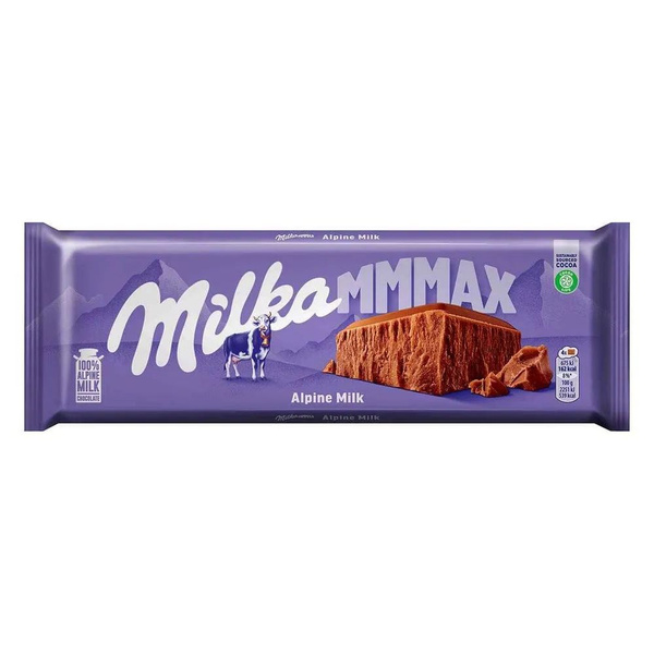 Шоколад Milka MMMAX Alpine Milk Милка Молочный Шоколад, 260 гр. 1 шт ...