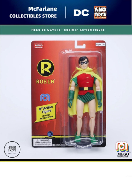 Игрушечные фигурки-украшения .Mego DC Robin 8" Action Figure купить на ...