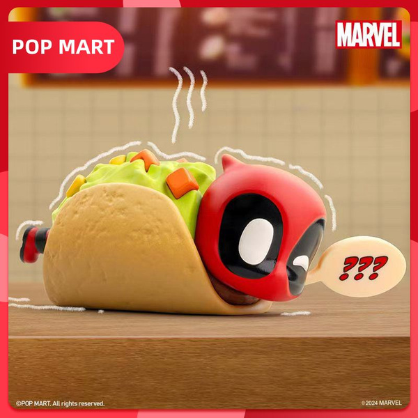 Bubble Mart Marvel Deadpool Серия слепых коробок для игрушек ручной ...