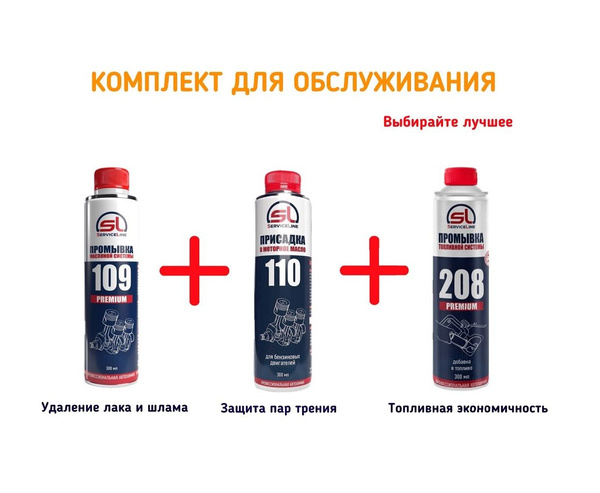 Комплект для обслуживания авто Service Line Gold, SL 109 Premium + SL ...