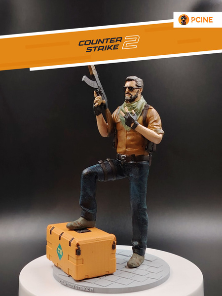 CS2 Фигурка/Моделька из игры Counter-Strike 2, Agent Rebel Elite Crew T ...
