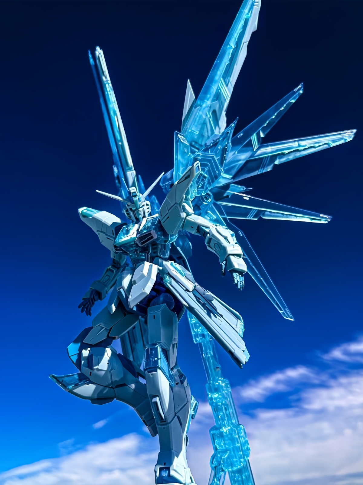 DABAN Gundam 6650 MG 1/100 Freedom 2.0 Версия Ice Blue (Ледяной синий ...