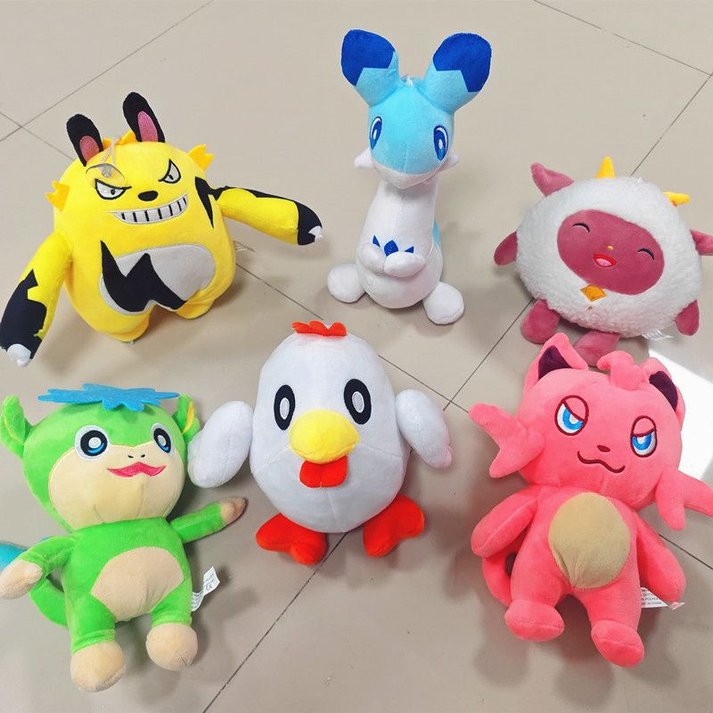 Призрачный зверь Paru Spinning Weasel Series Plush Dolls Palworld ...