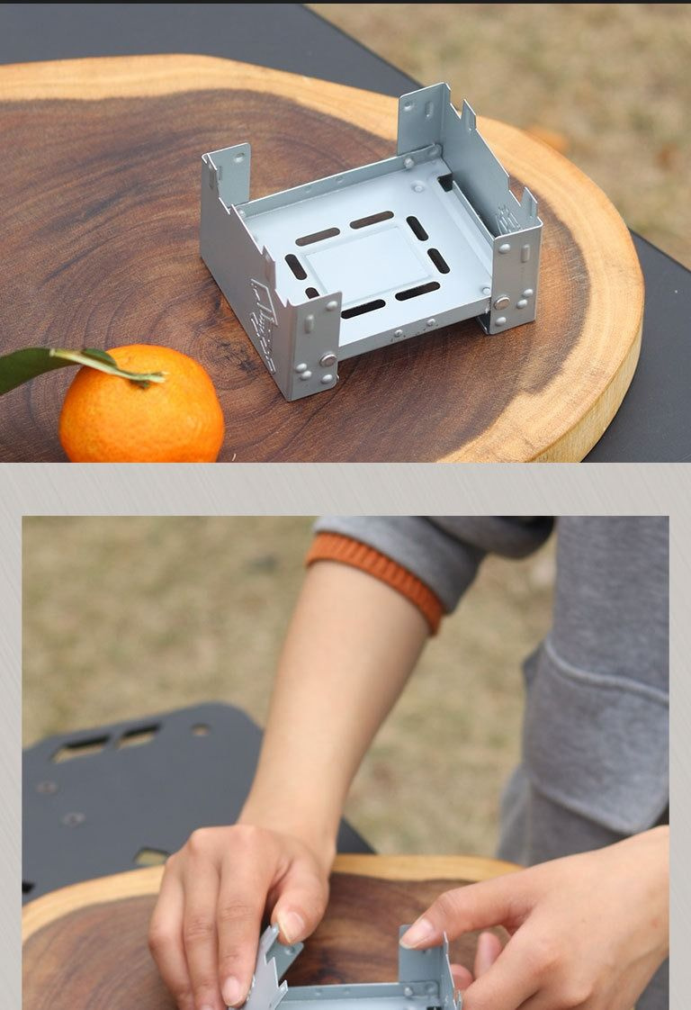 GEALFIS портативная печь на спирту складная мини печь для туризма, для кемпинга и пикника купить ...