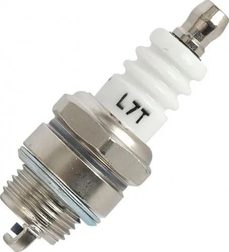 Свеча зажигания для 2-х тактных двигателей триммера и бензопилы L7T, купить на OZON по низкой ...