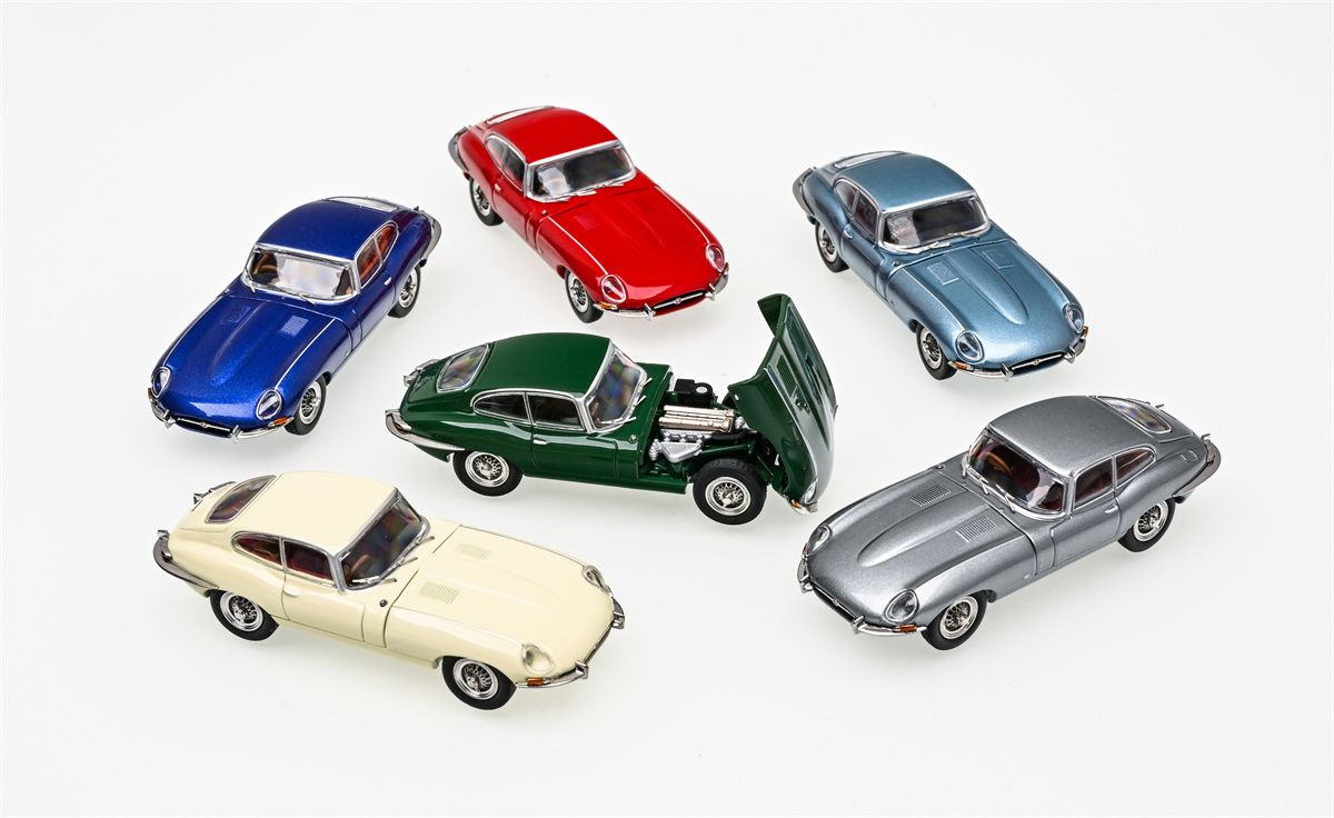 GFCC 1:64 1961 Jaguar E-Type Легковая модель автомобиля купить на OZON по низкой цене (2815476727)