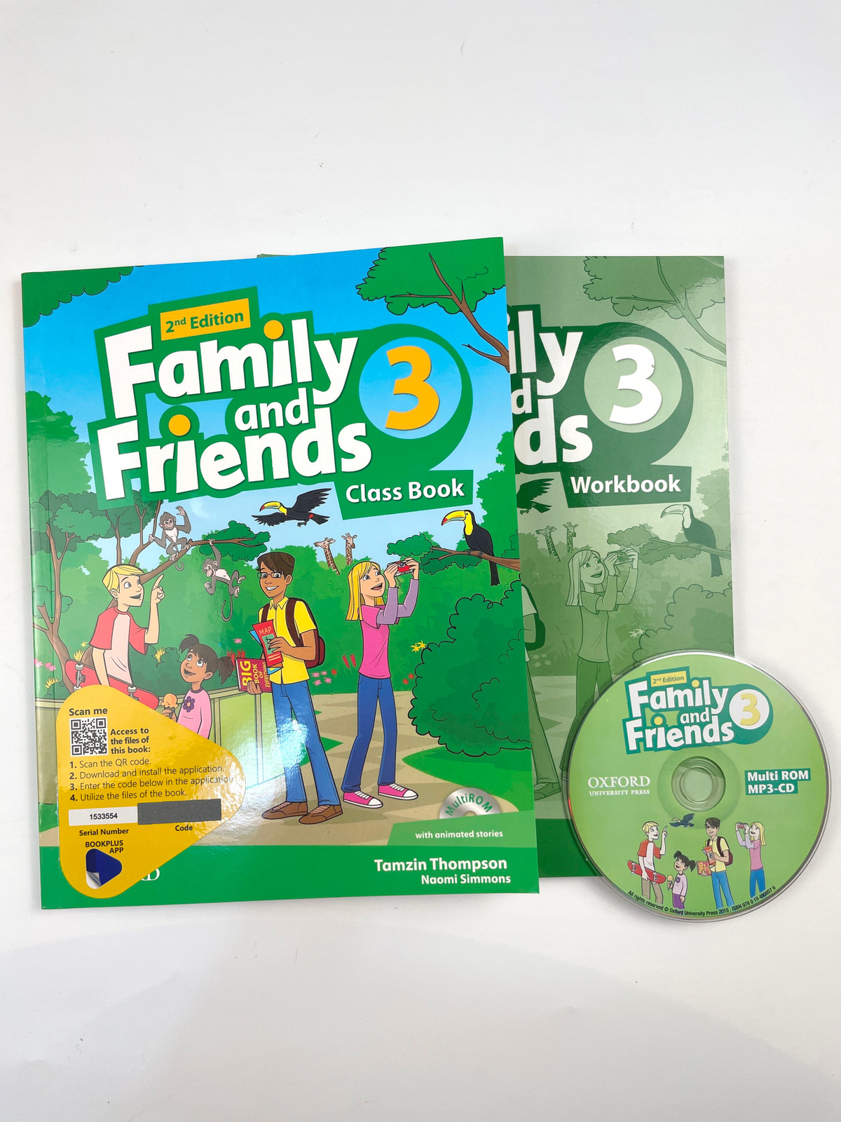 Family and Friends 3 (2nd edition) Class Book + Workbook + CD купить на ...