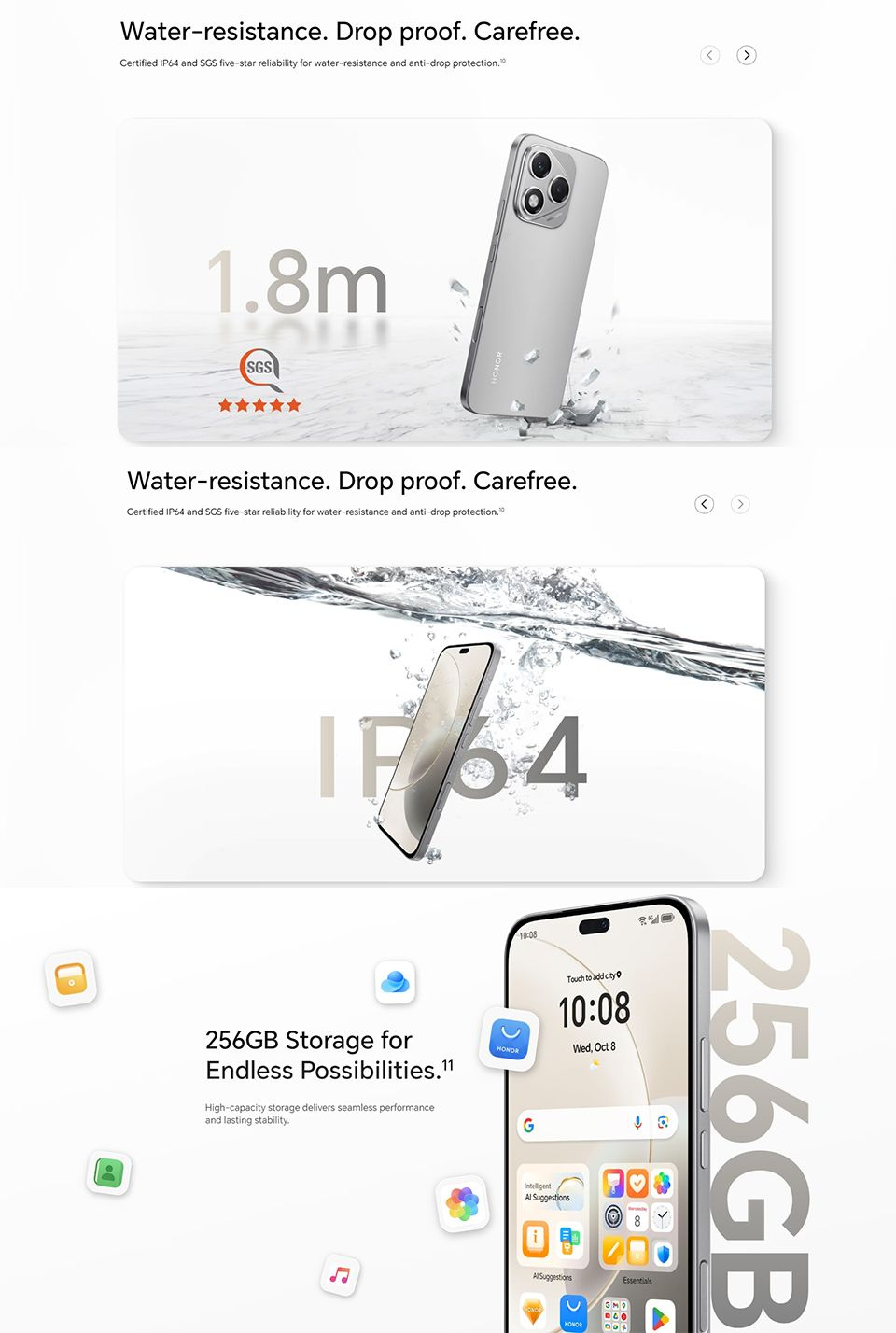 Смартфон Honor honor-400lite/12+256 256 ГБ 12 ГБ Зеленый 6.7 OLED/AMOLED honor-400lite/12+256 ...