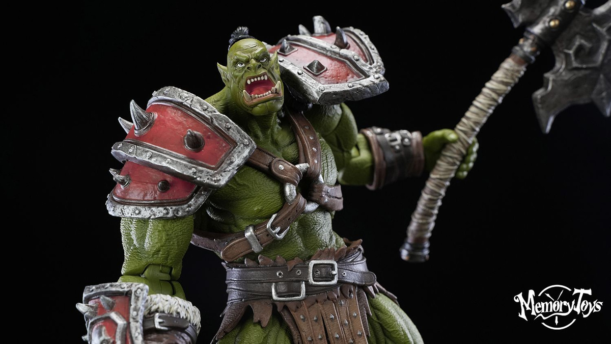 фигурки Memory toys World of Warcraft 20cm Orc Mercenary captain Kagas ...