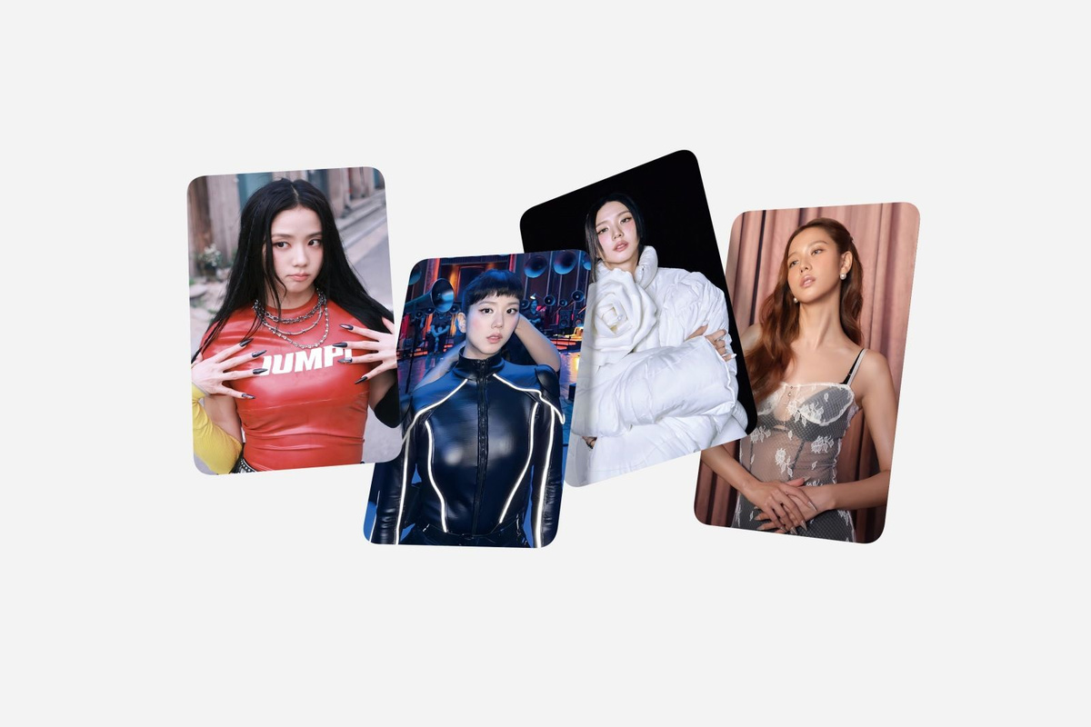 KPOP 127шт/коробка BLACKPINK SOLO JISOO Фотокарточки JUMP LOMO Card ...