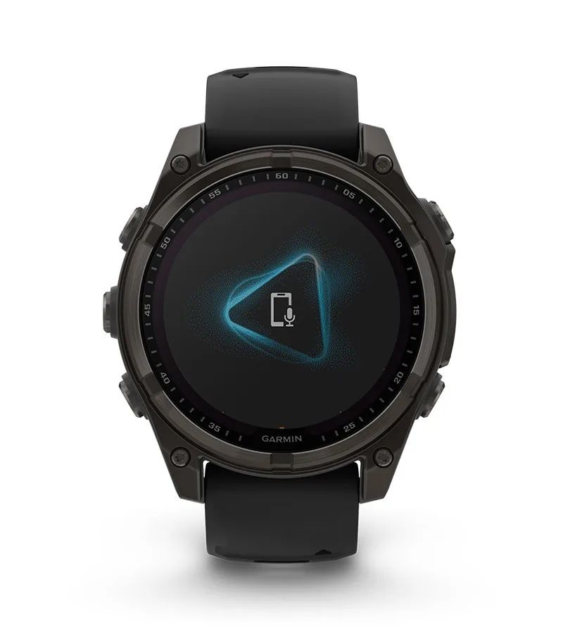 Garmin Смарт-часы fenix 8 Solar Sapphire, 47mm, Carbon Gray DLC ...