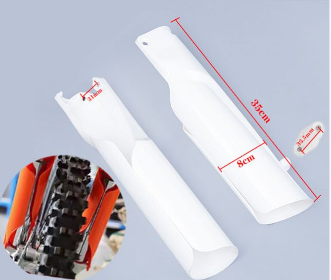 Защита перьев вилки закрытая 360 KTM Husqvarna GASGAS SHERCO GR8 AVANTIS GR7 AJ1 KEWS (черные ...