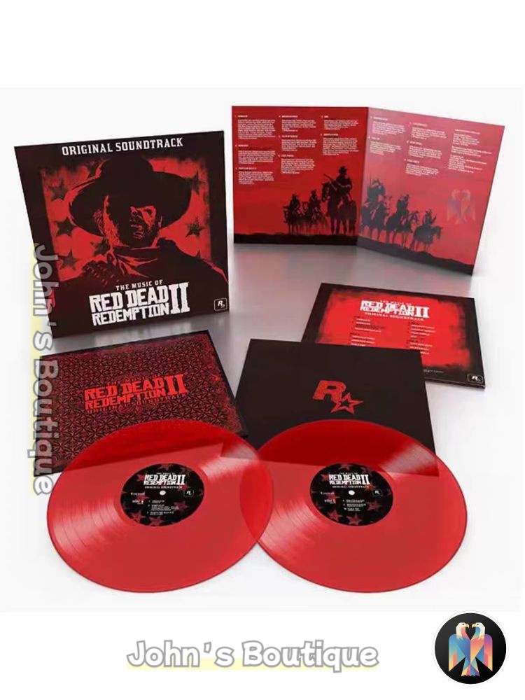 Red Dead Redemption II 2LP Виниловая Пластинка 12 Дюймов Игровое ...