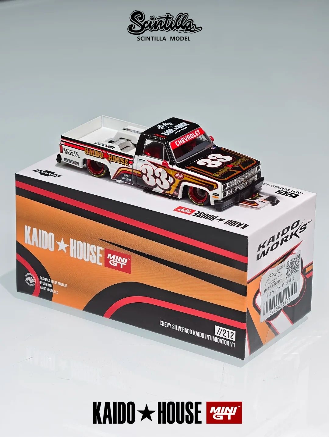 MINI GT+KAIDO #KHMG 212 Масштабная модель автомобиля Alloy Car Model ...