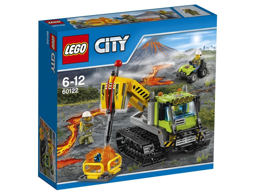 Конструктор LEGO City 60122 Volcano Crawler (Вездеход исследователей ...