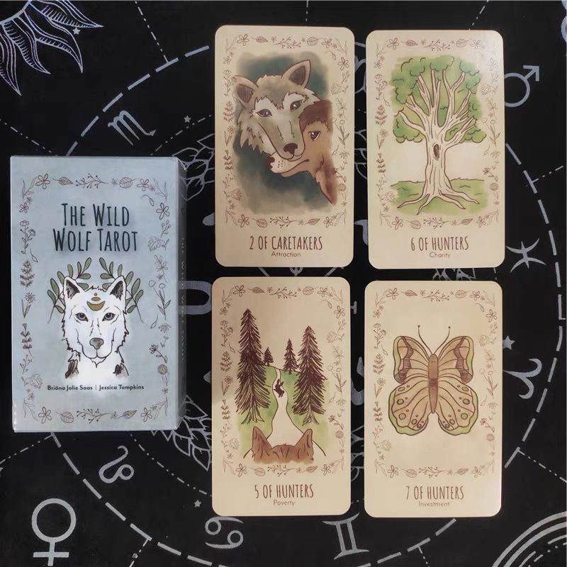 Карты Таро дикого волка / The Wild Wolf Tarot Cards Deck 78 карт ...