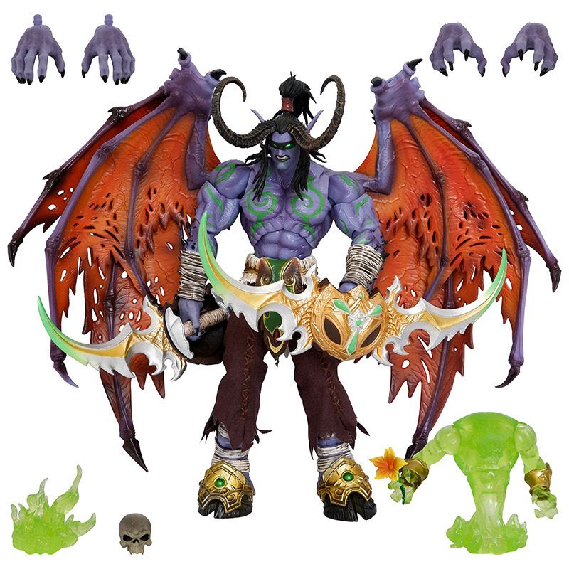 Фигурка Варкрафт Иллидан Ярость Бури / Warcraft Demon Form Illidan ...