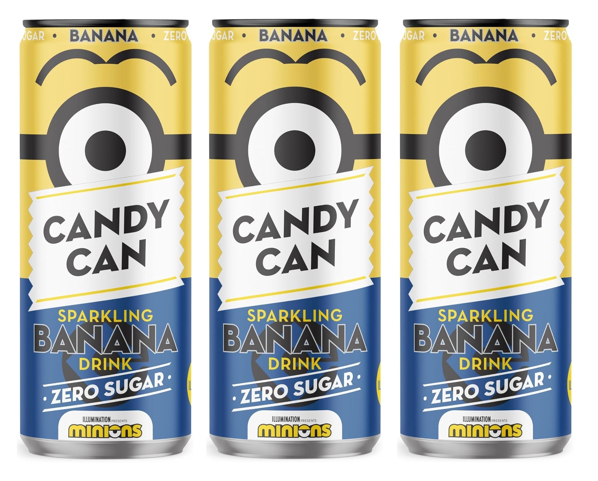Газированный напиток Candy Can Minions Banana, 3 шт по 330 мл купить на ...