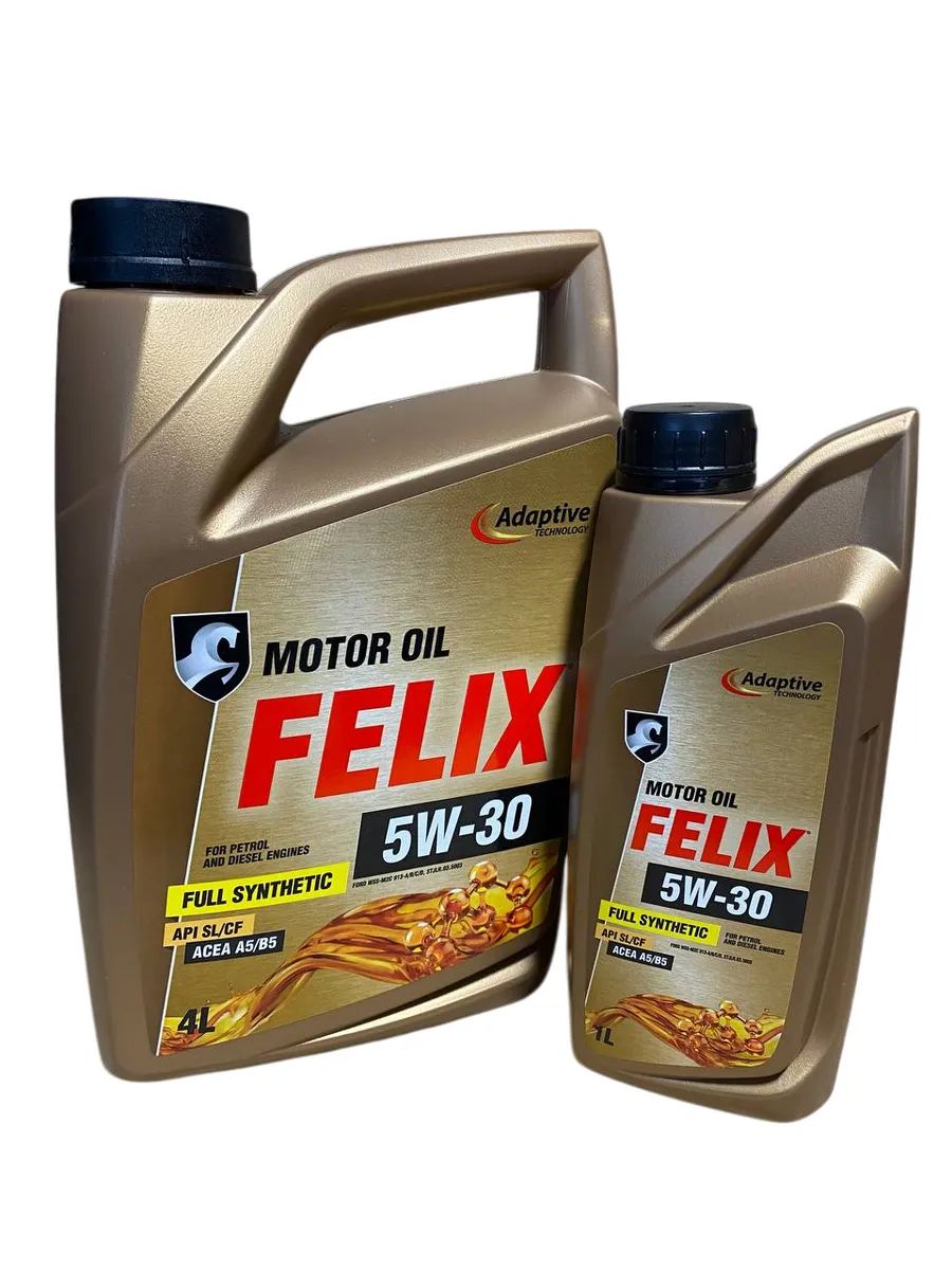 Масло моторное FELIX Fully Synthetic 5W-30 Синтетическое 5 л купить c ...