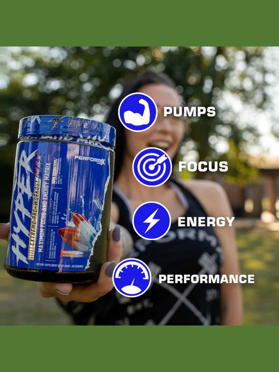 Performax Labs; Hyper MAXX; Extreme Pre-Workout, Предтренировочный ...