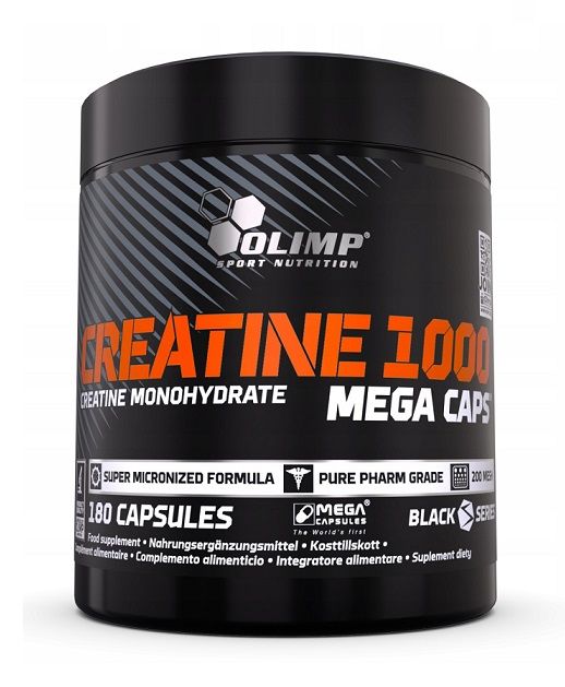 Creatine 1000 Mega Caps Olimp (180 кап) купить на OZON по низкой цене ...
