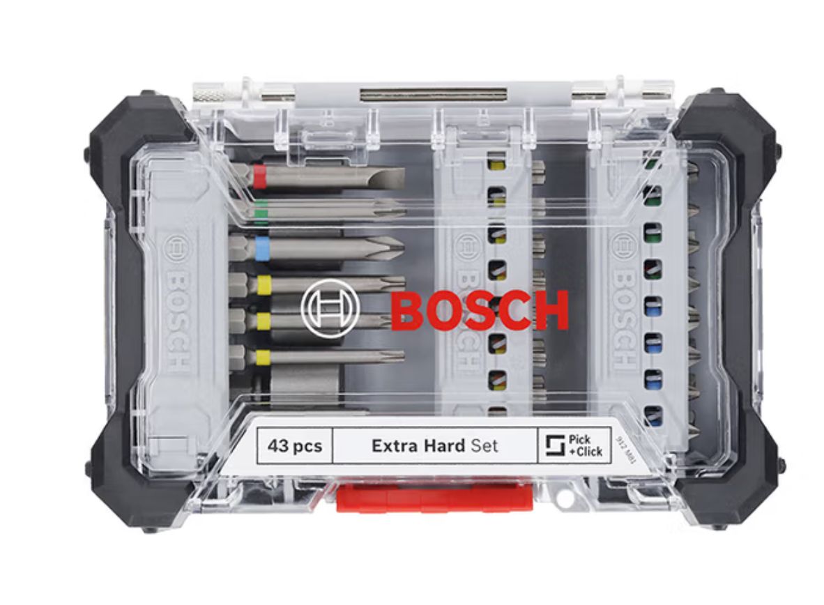 Набор бит Bosch, набор отверток из 43 предметов, аксессуары для ...