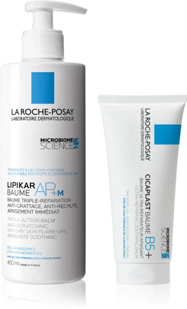Удобная упаковка для успокоения кожи La Roche-Posay Bundle Lipikar ...