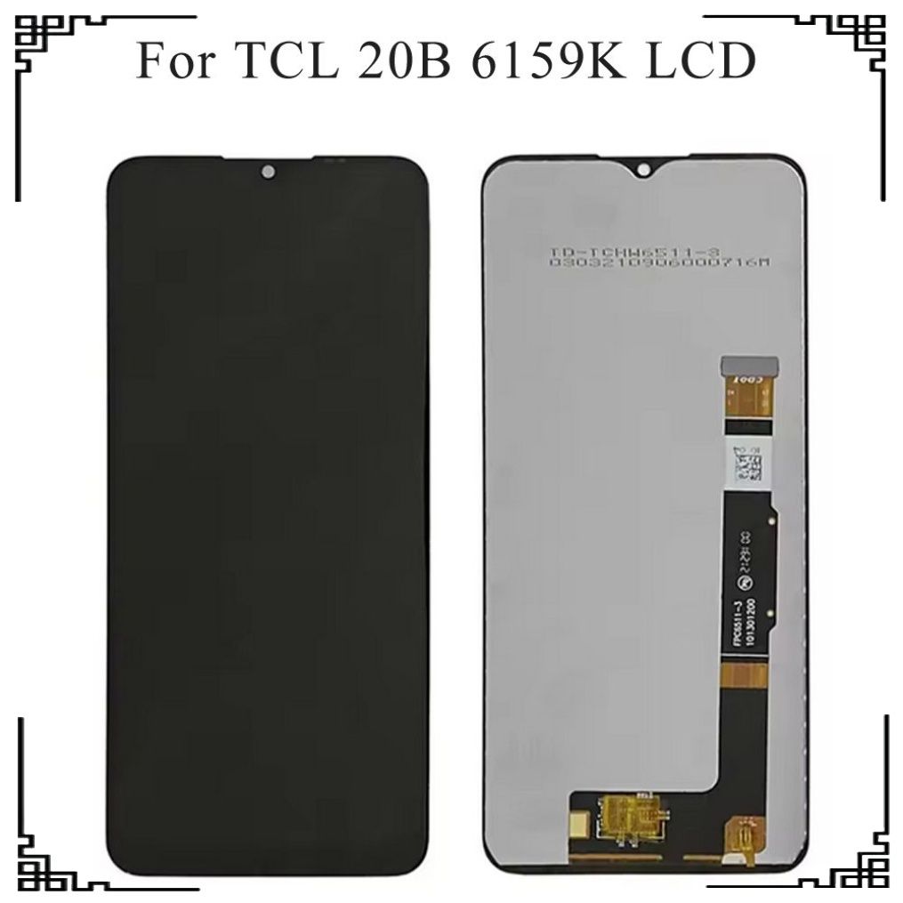 Дисплей на For TCL 20B 6159K в сборе с тачскрином Черны купить на OZON ...