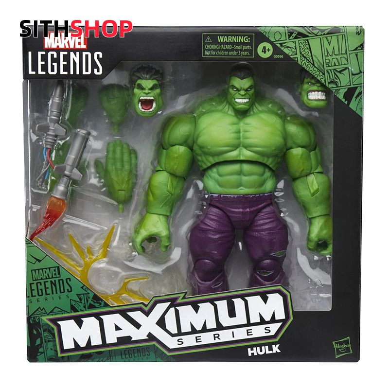 Фигурка Hasbro Marvel Legends Maximum Series Hulk 6 Inch Action Figure ...