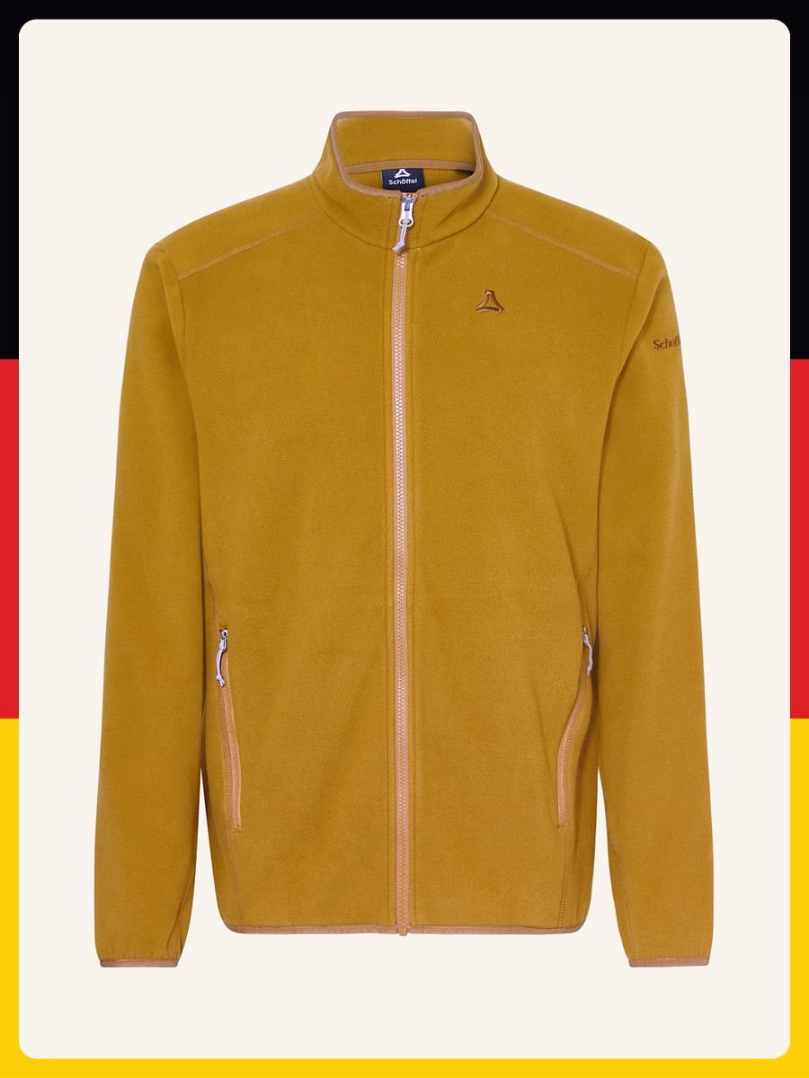 Толстовка Мужской Schoffel коричневый, размер 54 Не указана дышащий ...