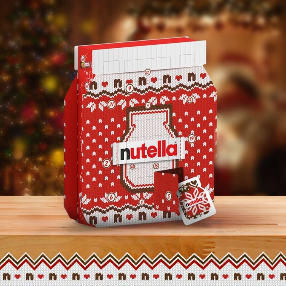 Адвент-календарь 2025 Ferrero Nutella (7920 г. / 15x528г.), 24 сладких ...